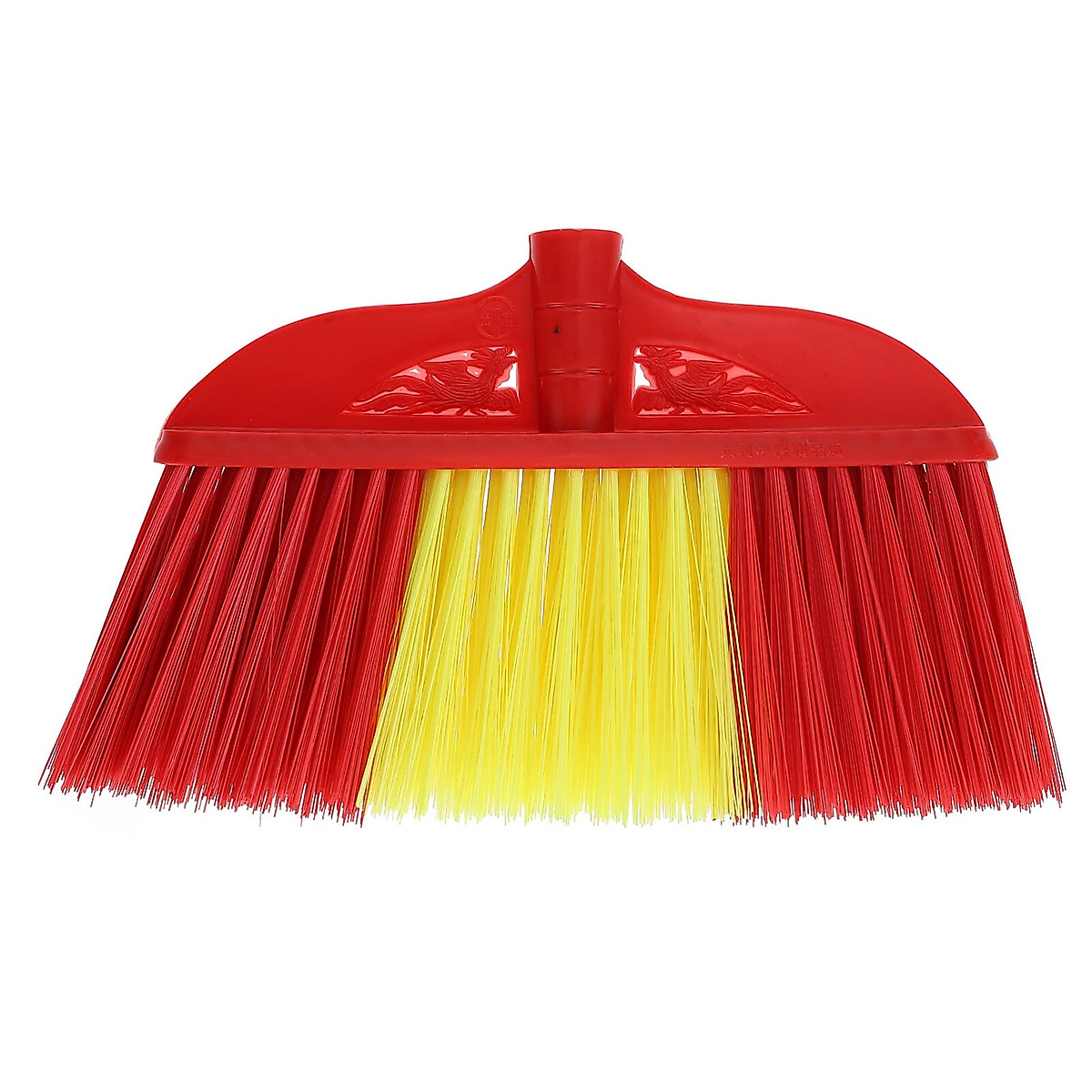 Lurrose Broom Head escobas para barrer piso Sweeping Brush Heads Brooms pooter Broom Brush Head Cleaning Broom Replacement Whisk Broom Plastic Broom Sweeper Head Steel Wire Floor