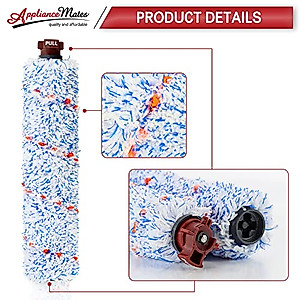 Cross Wave Replacement for Bissell CrossWave Pet Pro 1785 2306 Series Vacuum Cleaner, 3 Pack 1868 Multi-Surface Brush Rolls + 3 Pack 1866 Vacuum Filters, Compare to Part 1608684, 1608683, 160-8683