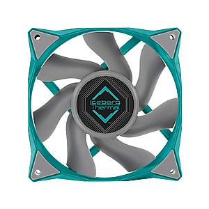 Iceberg Thermal IceGALE Xtra 120mm PWM High Performance Case Fan ((3-Pack) Teal)