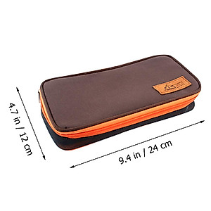 YARNOW Flatware Tableware Bag Barbecue Cookware Drain Pouch Cutlery Utensil Drain Storage Organizer for Outdoor Travel Picnic Camping