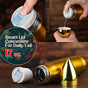 Mens Christmas Gifts for Dad Husband Stocking Stuffers, Gifts for Men, Stocking Stuffers for Grandpa Papa Gifts, Tumbler 17oz, Fathers Day Dad Gifts, Anniversary Valentines Day Gifts for Him Boyfriend