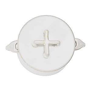 Creative Co-Op Stoneware Canister w Reactive Glaze