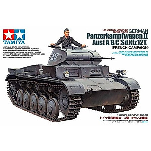 Tamiya Models Panzerkampfwagen II Ausf.A/B/C Model Kit (1/35 Scale)