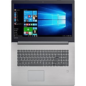 Lenovo 17.3" 320 Series Business Laptop, Intel Core i5-7200U 2.5 Ghz, 512GB SSD, 8GB DDR4, DVD+RW, 802.11ac Wi-Fi, Bluetooth 4.1, HDMI, USB C, Ethernet, Dolby Audio, Card Reader, Win 10