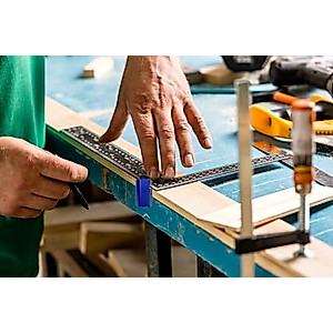 Aongch Tall Stair Gauges for Framing Square, Carabiner Stair guages Knobs Tool for Carpentry Squares Stair and Rafter Gauge Clamps