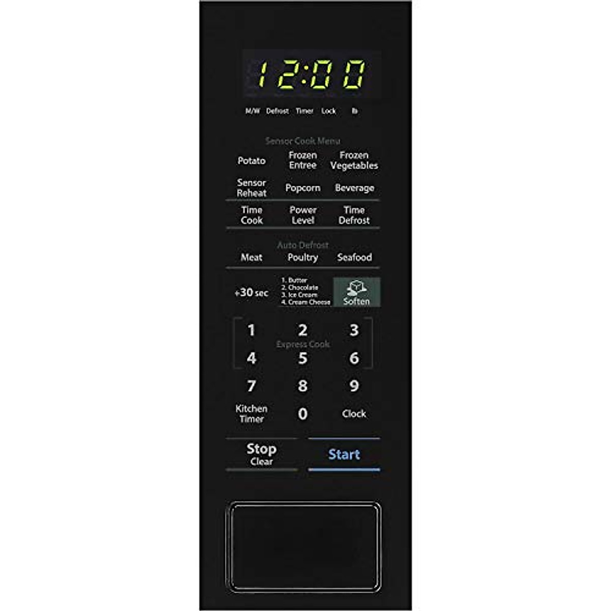 Sharp SMC1441CB - Sharp Carousel Microwave - 1.4 Cubic Feet 1000w, Black