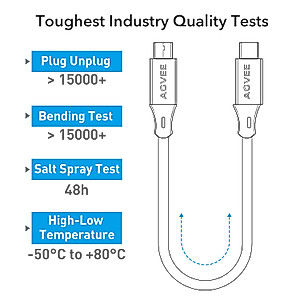 AGVEE 2 Pack 1ft USB-C OTG to Micro USB Cable, Braided Charger Data Sync Cord Charging Wire Adapter for Samsung Galaxy S7 S6, J7, J3, LG, PS4, Kindle, PS4 Xbox Controller, Android Phone, Red
