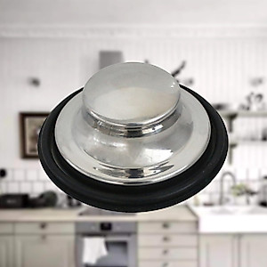 Gadpiparty 2pcs Longevity Blackl Sink Plug Replacement Food Disposer Accessories Replacement Food Disposer Guard Bath Tub Stopper Garbage Disposal Plug Garbage Disposer Guard