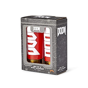 DOOM Shotgun Shell 2oz Shot Glasses | Set of 2