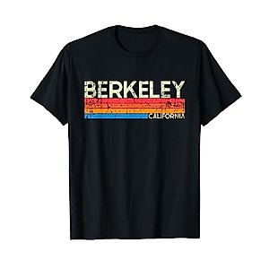 Vintage Retro Berkeley California Distressed T-Shirt