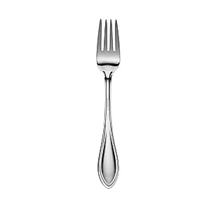 Oneida American Harmony 45 Piece Everyday Flatware, Service for 8, 18/0 Stainless Steel, Silverware Set, Dishwasher Safe, Silver
