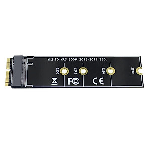 JMT M Key M.2 NVME SSD Convert Adapter Card Compatible with Mac·Book Air Pro Re·Tina 2013-2017 NGFF A·HCI SSD A1465 A1466 A1398 A1502
