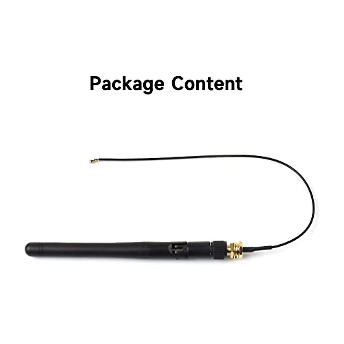 Waveshare Compute Module 4 Antenna Kit Certified for Use with Raspberry Pi Compute Module 4 Supports 2.4G/5G WiFi Frequency Band