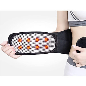 XMSM Lower Back Brace Back Support Belt with Adjustable Straps and Built-in Splints, Lumbar Belt for Pain Relief and Injury Prevention (Size : Medium)