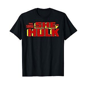 Marvel The Savage She-Hulk Ultimate Retro Logo T-Shirt T-Shirt