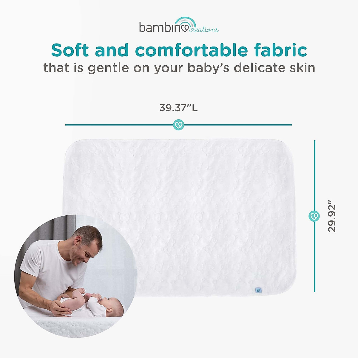 Baby Girl Newborn Essentials Must Haves 12pcs Light Pink Baby Shower Gifts-Receiving Blankets and Baby Bath Essentials Newborn Kit, Newborn Bath Essentials-Machine and Dryer Safe by BAMBINO CREATIONS