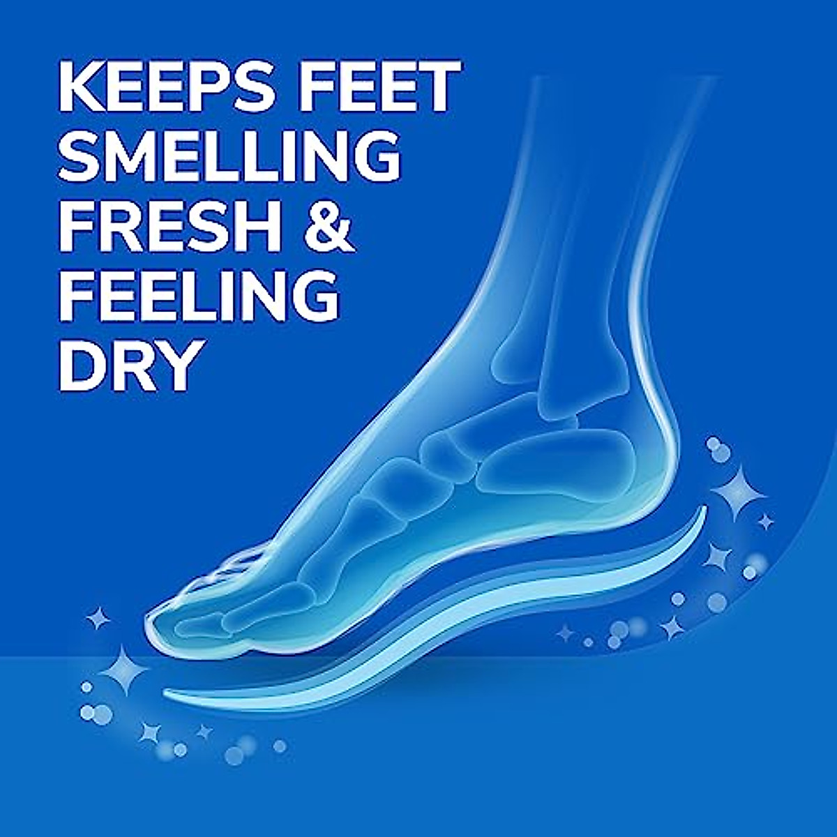 Dr. Scholl's® Stay Odor-Free & Dry Comfort Insoles with Odor-X®, Unisex Inserts, 1 Pair, Full Length Trim to Fit Men's Shoe Sizes (7-13) and Women's Shoe Sizes (5-10)