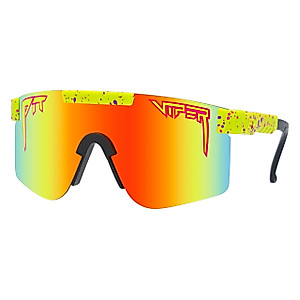 Pit Viper The Original Sunglasses Narrow Fit (The 1993 with Polarized Rainbow Lens)