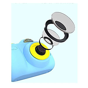 LKYBOA Children's Digital Camera - Kids Digital Camera Kids Camera Inch Screen Portable Compact Children's Cartoon Digital Front (Color : Pink)