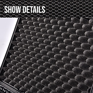 G-PLUS VR Carrying Case VR Outdoor Portable Protector Glasses Storage Box(Yellow)