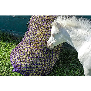 Derby Originals Eager Feeder 56" and 42" Large Slow Feed Hanging Horse Hay Nets with 1.5” Openings