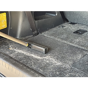 Universal 3 in 1 Broom, Pet Hair Remover Silver and Black