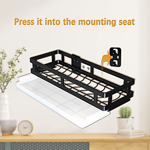 Couguarack Stainless Steel Wall Mounted Dish Drying Rack, Hanging Dish Drying Rack with Removable Tray, Multifunctional Utensil Rack for Kitchen (2 Tier)