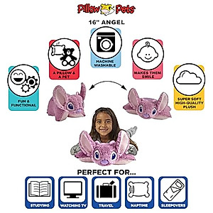 Pillow Pets Angel Plush Toy - Disney Lilo and Stitch Stuffed Animal