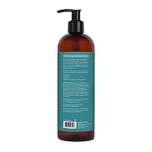 Pure Emu Deep Cleansing Emu Oil Shampoo: Infused With Pure, Fully Refined Emu Oil | Alcohol Free, Paraben-Free, SLS-Free | Convenient Pump Dispenser (Refreshing Rosemary Mint), 16 fl oz