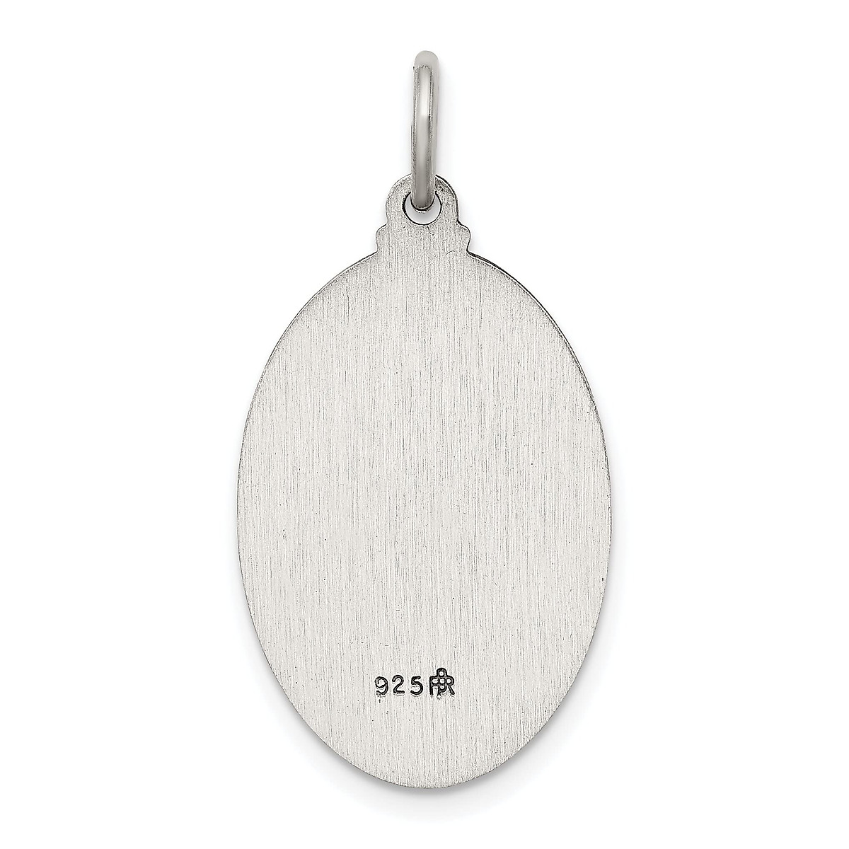 FindingKing Sterling Silver Our Lady of Perpetual Help Medal