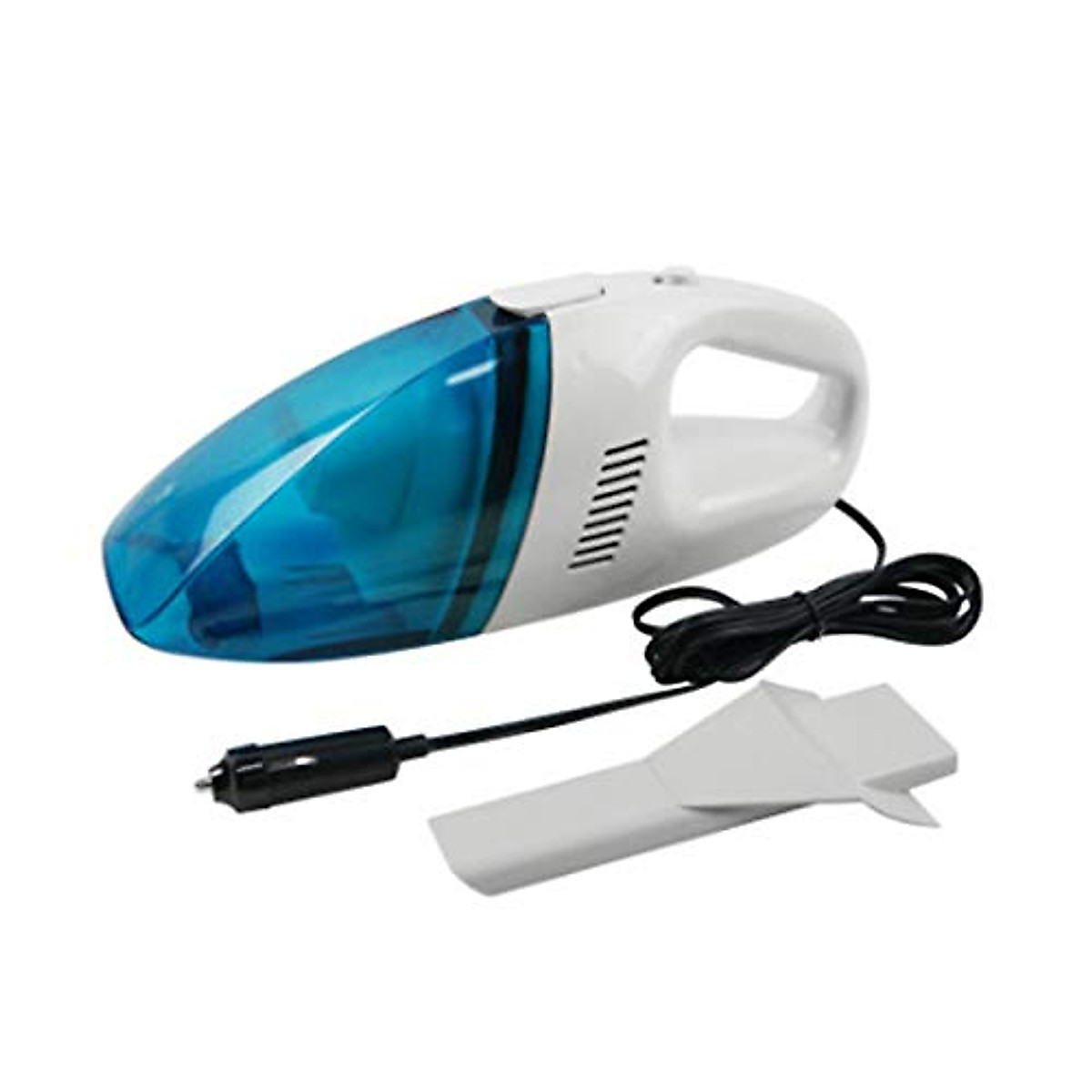 xinyijiayi Car Vacuum Cleaner, Mini Portable Wet and Dry Car Mini Portable Car Cleaner, Transparent