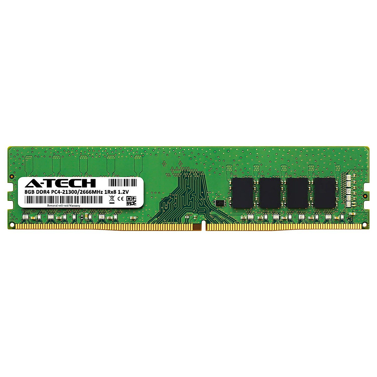 A-Tech 8GB RAM for Dell Inspiron 3470, 3471, 3670, 3671, 5680 | DDR4 2666MHz DIMM PC4-21300 288-Pin Non-ECC UDIMM Desktop Memory Upgrade Module