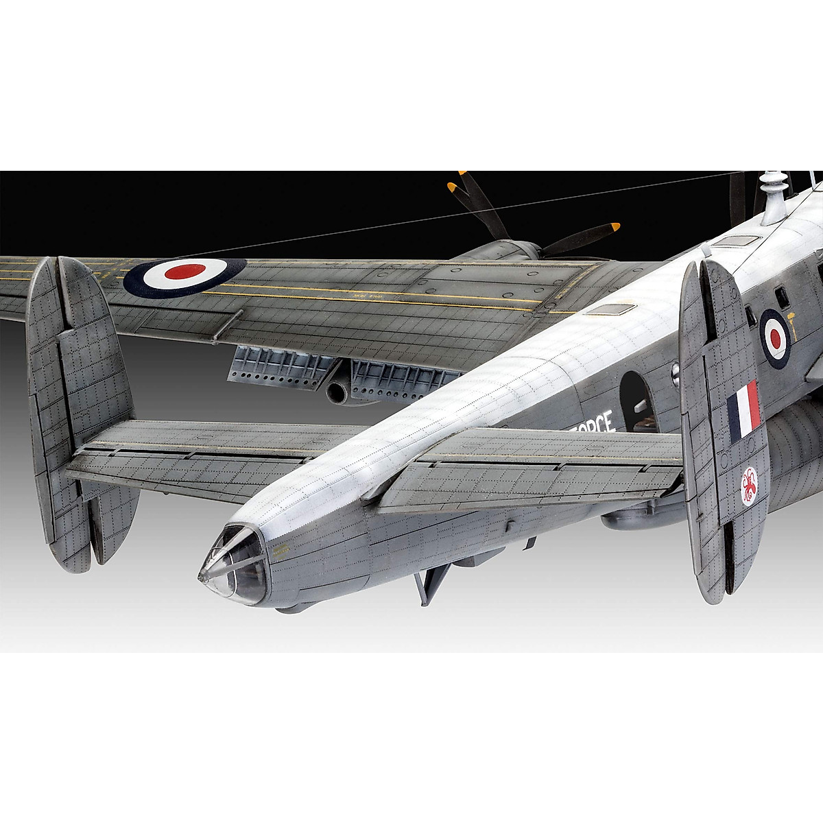 Revell 03873 Avro Shackleton MR.3 (1:72 Scale) Model Kit, Grey