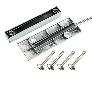 uxcell Rolling Door Contact Magnetic Reed Switch Alarm with 2 Wires for N.C. Applications OH-55