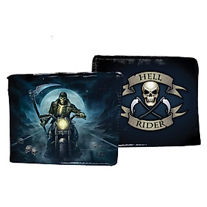 Nemesis Now Men's Große Brieftasche, Black, One Size