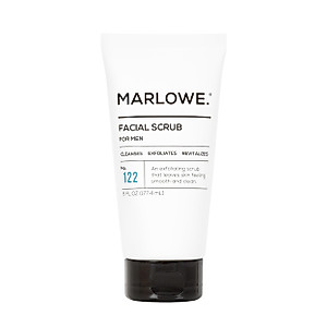 MARLOWE. No. 123 Men's Facial Moisturizer and No. 122 Facial Scrub Skincare Pack | Exfoliating Face Wash and Lightweight Daily Face Cream | Suitable for Dry and Oily Skin | Natural Ingredients