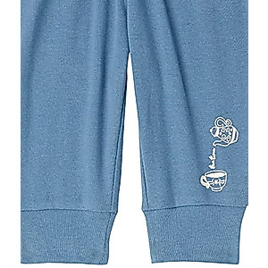 Amazon Essentials Disney | Marvel | Star Wars | Princess Baby Girls' Pants, Pack of 4, Disney Alice, 12 Months