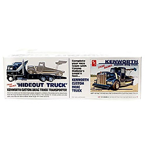 AMT Hideout Transporter Kenworth (Tyrone Malone) 1:25 Scale Model Kit for Unisex Adult