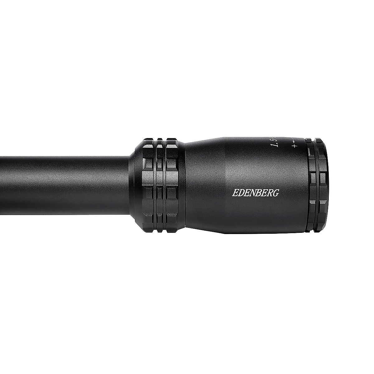 Edenberg 1.5-5X20mm 1-inch Tube Rifle Scope for Hunting and Tactical Shooting 100% Waterproof Fogproof Shockproof Construction with Wide Filed of View with Green and Red Illumination Reticle
