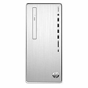 HP 2022 Pavilion Desktop PC AMD 6-Core Ryzen 5 4600G 32GB RAM DDR4 1TB M.2 NVMe SSD 1TB HDD AMD Radeon Graphics HDMI VGA USB C WiFi AC Bluetooth RJ-45 DVD-RW Windows 10 Pro w/RE Accessories