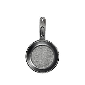 Lodge BOLD 8 Inch Seasoned Cast Iron Skillet, Design-Forward Cookware,Black