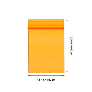 Mini Sealing Bags 500pcs Colored Sealed Bags Small Plastic Pouches Resealable Jewelry Storage Cases Candy Gift Card Zipper Baggies Pill Pouch for Necklace Photos Keys Coins