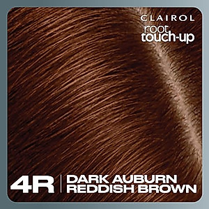 Clairol Root Touch-Up by Nice'n Easy Permanent Hair Dye, 4R Dark Auburn/Reddish Brown Hair Color, Pack of 2