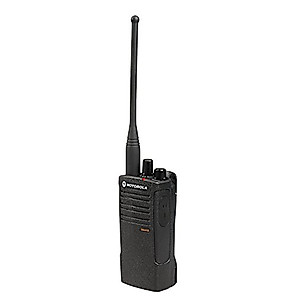Motorola RDU4100 Business Two-Way Radios with HKLN4606 Speaker Mics 6-Pack RDU4100 Bundle,Black