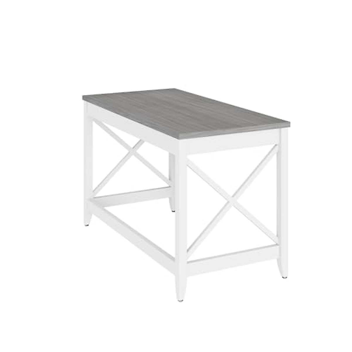 Alera ALEWSF4824GY 47.24 in. x 23.62 in. x 29.53 in. Farmhouse Writing Desk - Gray
