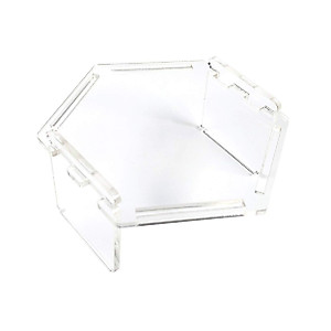 The Broken Token Fleet Stand - Twilight Imperium 4 Compatible Clear Acrylic Stands with Tabbed Feet and Slotted Tops