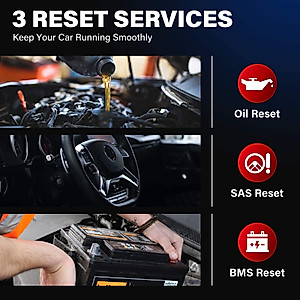 LAUNCH CR629 OBD2 Scanner Newest 2023 Scan Tool with Reset Oil/BMS Service+Live Data, Professional Mechanic Full OBDII Diagnostic Code Reader for Read/Clear DTCs Lifetime Free Update