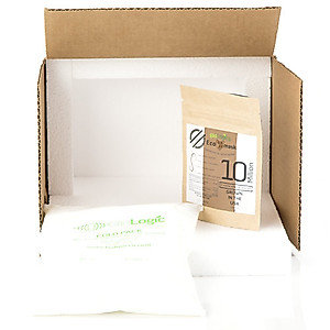 BioLogic Ecomask Beneficial Nematodes, 10 Million Steinernema carpocapsae (Sc) Nematodes for Natural Flea Control Plus Easy to Use Hose End Sprayer (Value Pack)