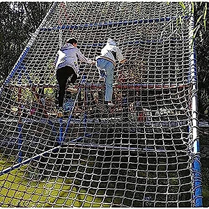 EkiDaz HXRW Rope Net Kids Safety Protective Net Sturdy Rope Climbing Net Polyamide Net for Kids Indoor and Outdoor Playing Playground Sets for Backyards (Size : 2 * 3m(6.6 * 9.9ft))