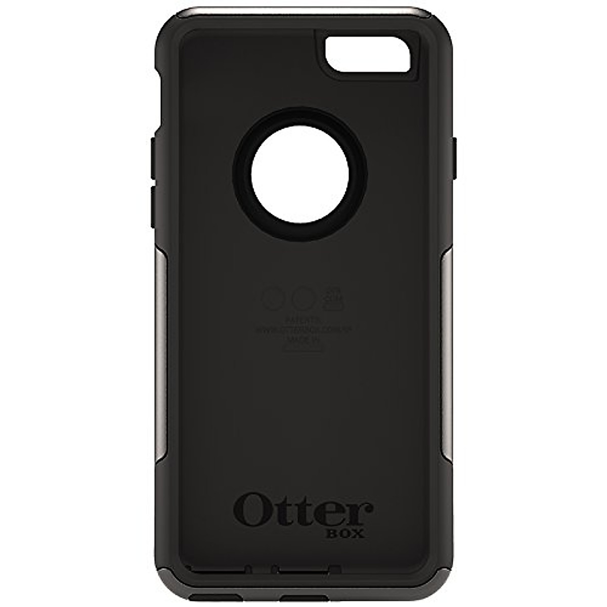OTTERBOX COMMUTER SERIES iPhone 6/6s Case - Retail Packaging - BLACK